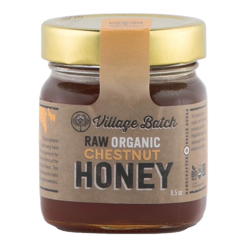 Village Batch Raw Organic Chestnut Honey – Spilt Milk Pastry