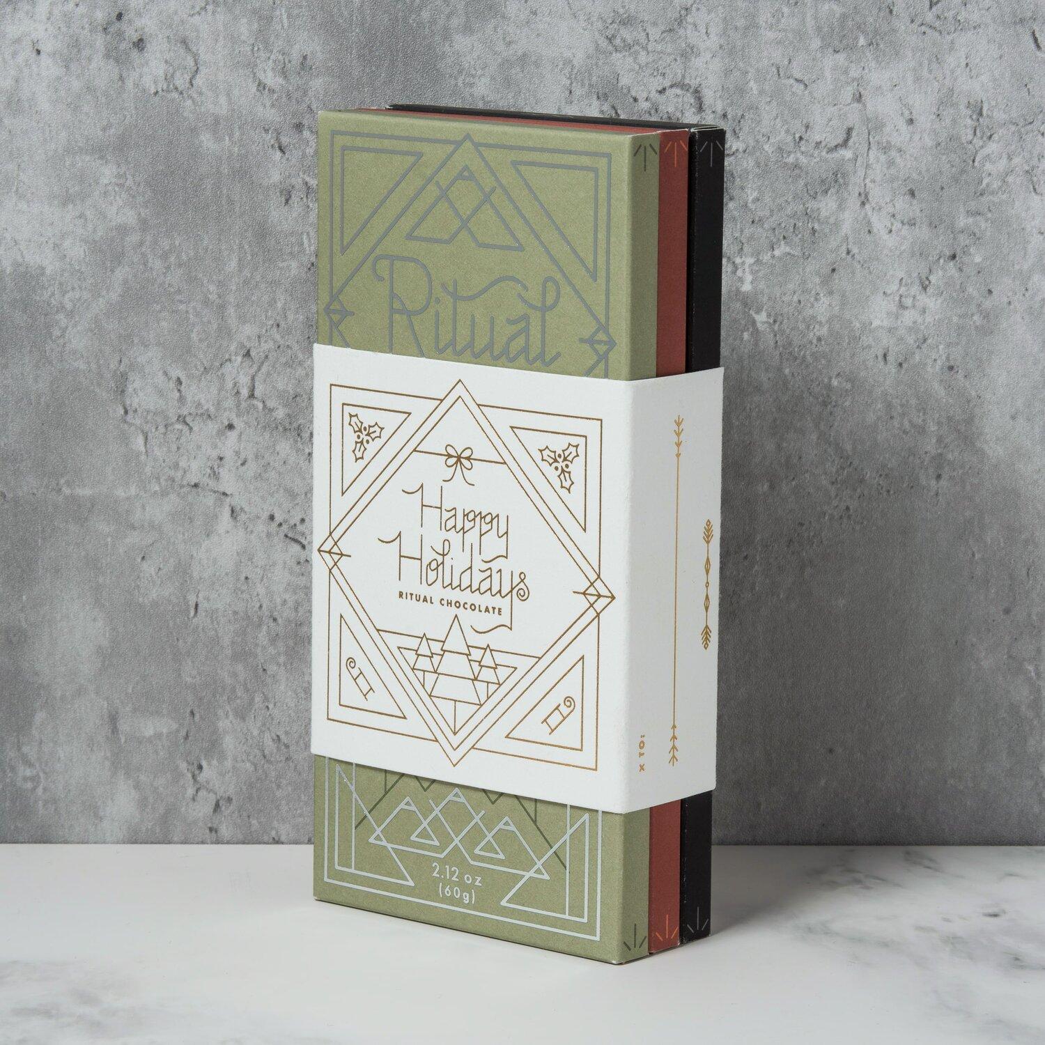 Ritual Chocolate LIMITED EDITION - Holiday 3 Chocolate Bar Bundle ...