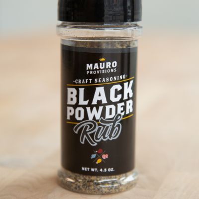 Mauro Provisions: Black Powder Rub – Spilt Milk Pastry