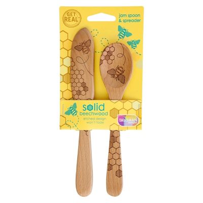 Honey Bee Jam Spoon & Spreader Set – Spilt Milk Pastry